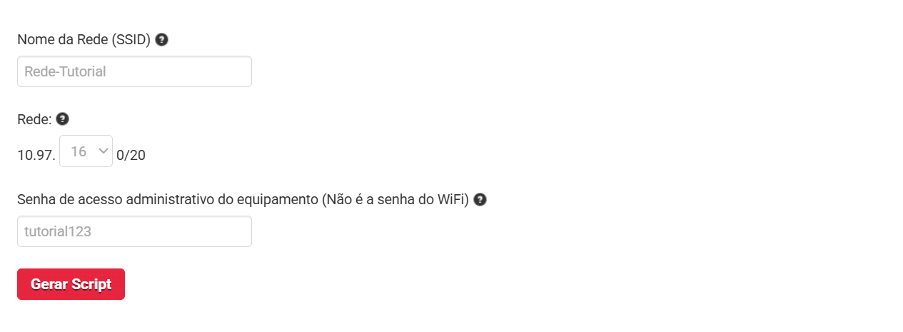 Configurar MikroTik via Script